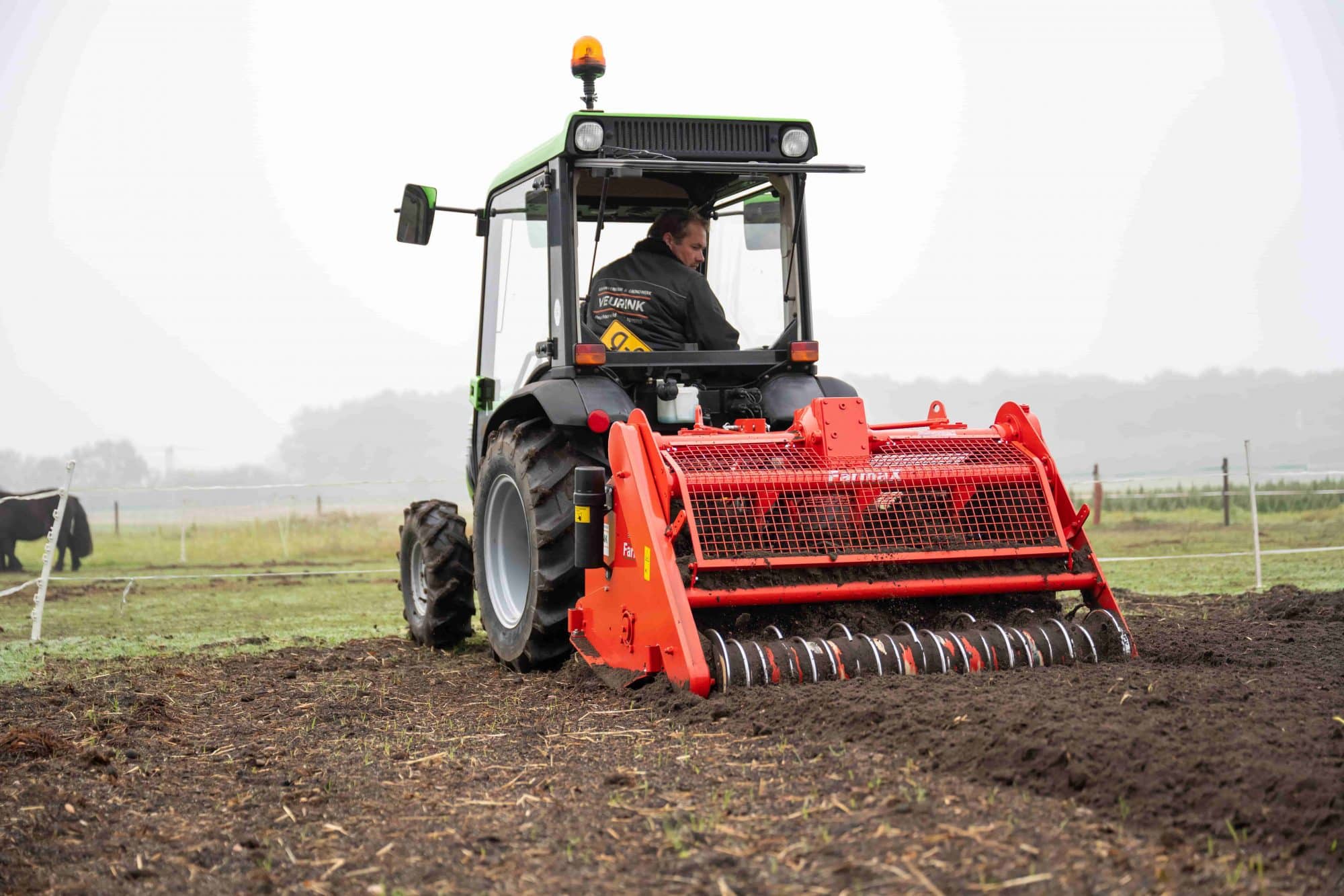 Spader for mini tractor - Veurink eathworks » Farmax Spaders